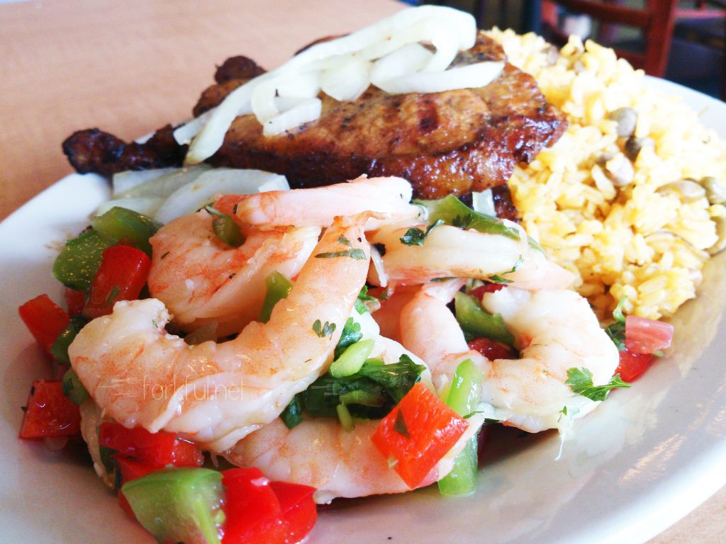 Tropico Mofongo – Chuleta, Arroz con Grandules, y Ceviche – FORKFUL